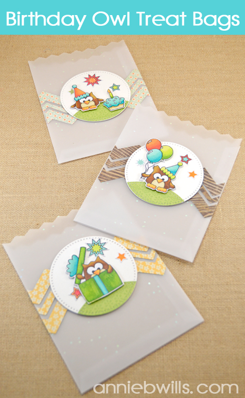 Birthday Owl Treat Bags – Annie Williams