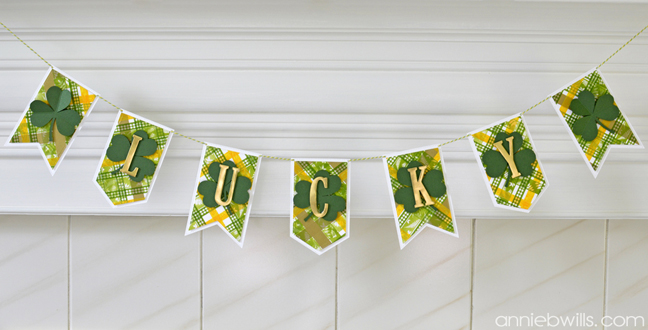 St. Patrick’s Day Washi Tape Banner – Annie Williams