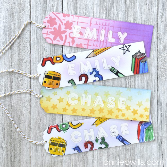 Back To School Bookmarks – Annie Williams
