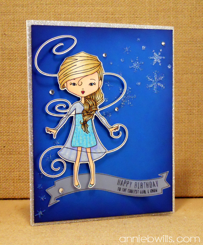 Snow Princess Birthday Card – Annie Williams