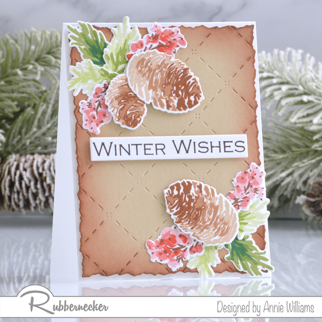 Pretty Winter Cards with Rubbernecker Stamps + Black Friday Sale ...